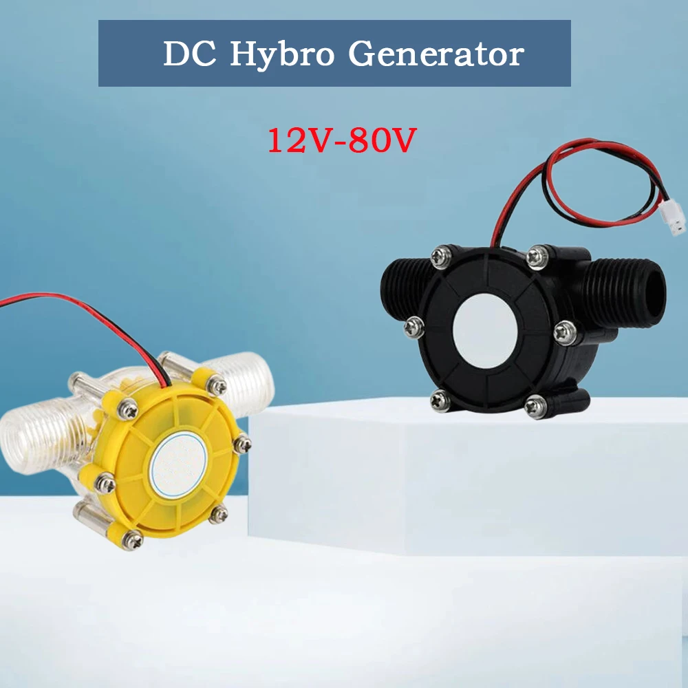 Micro-hydro-Generator-DC12V-Water-Flow-Pump-Turbine-Hydroelectric-Power ...
