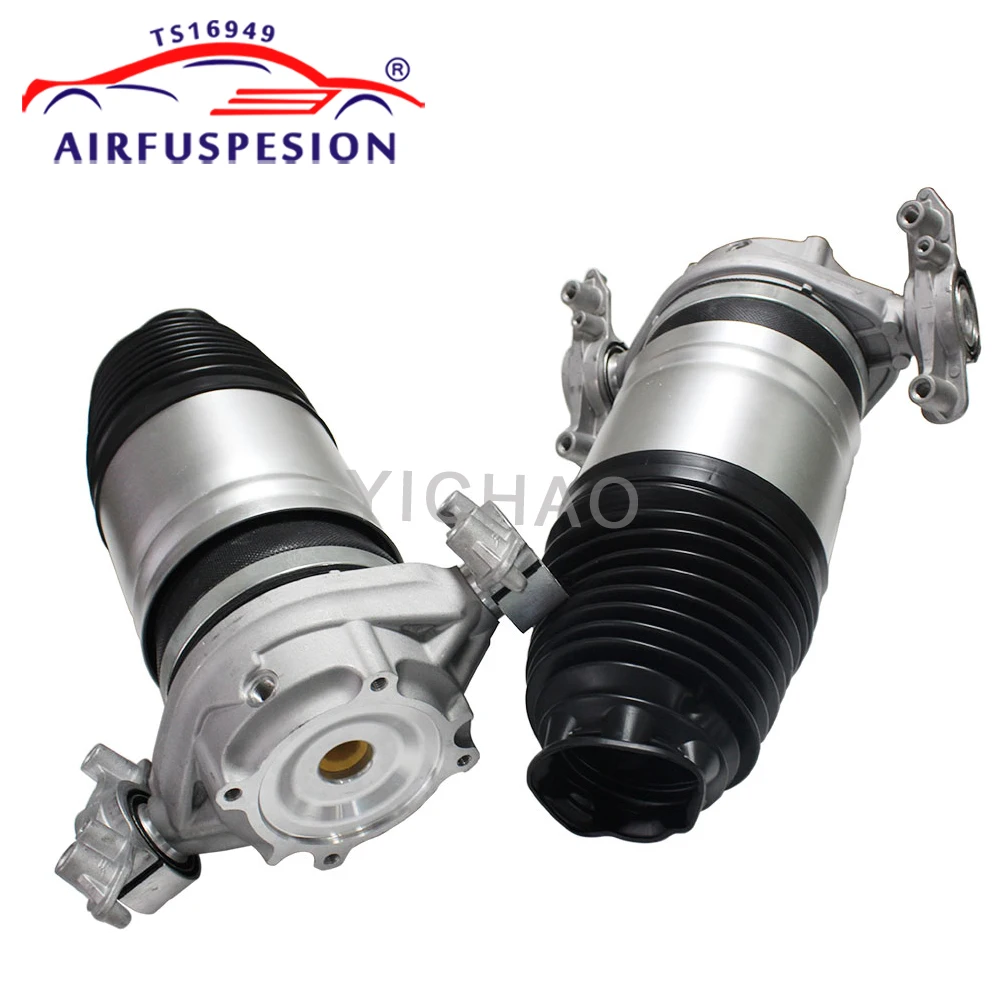 Pair New Rear Air Suspension Shock Spring Bag For Audi Q7 VW Touareg ...