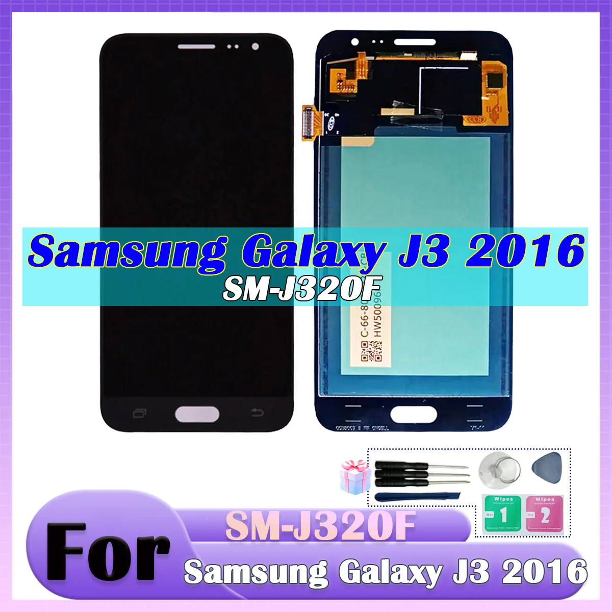 TFT-J3-LCD-For-Samsung-J3-2016-LCD-With-Frame-J320-SM-J320F-J320M-J320H ...