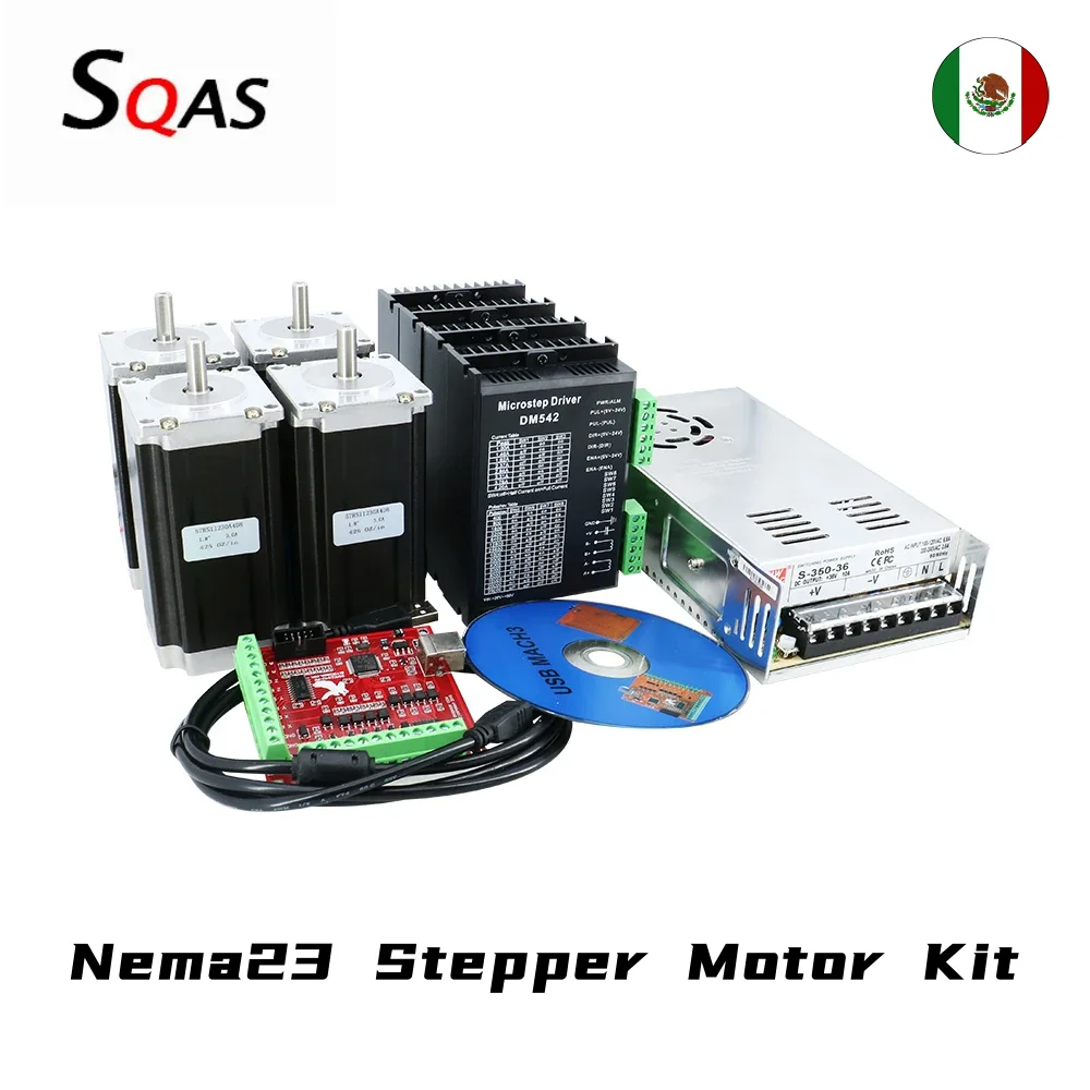 Entrega-gratuita-en-almacenes-mexicanos-Nema23-3nm-DC-Stepper-Engine ...