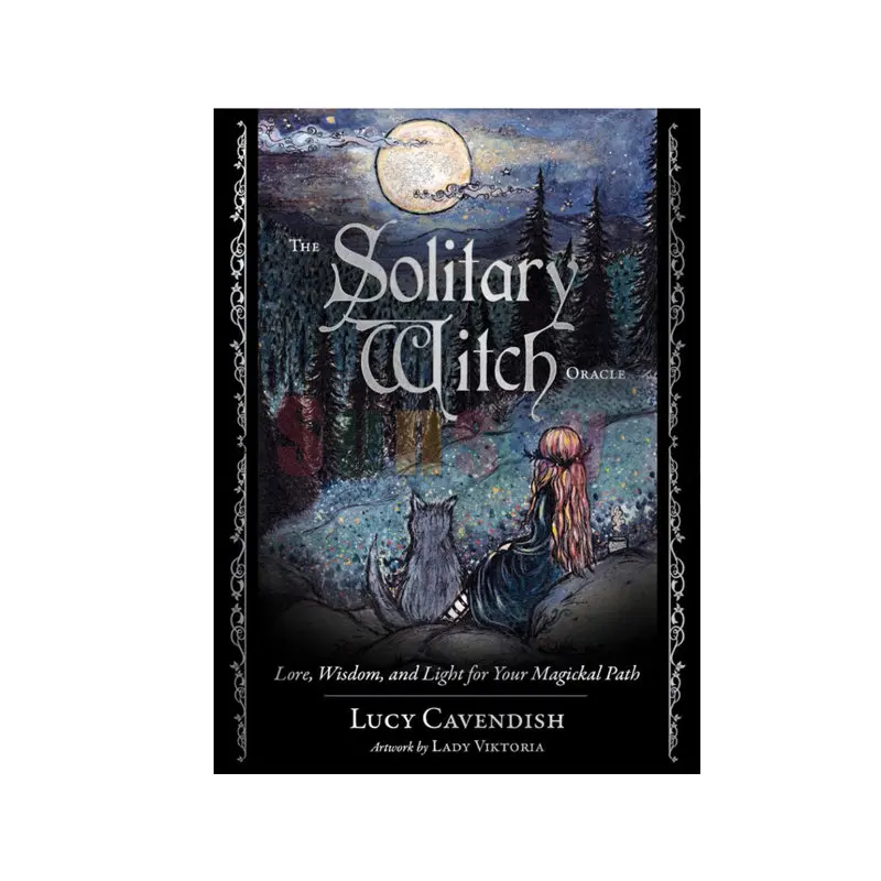 The-Solitary-Witch-Oracle-Cards-Deck-Wisdom-Light-Magical-Path-Blue ...