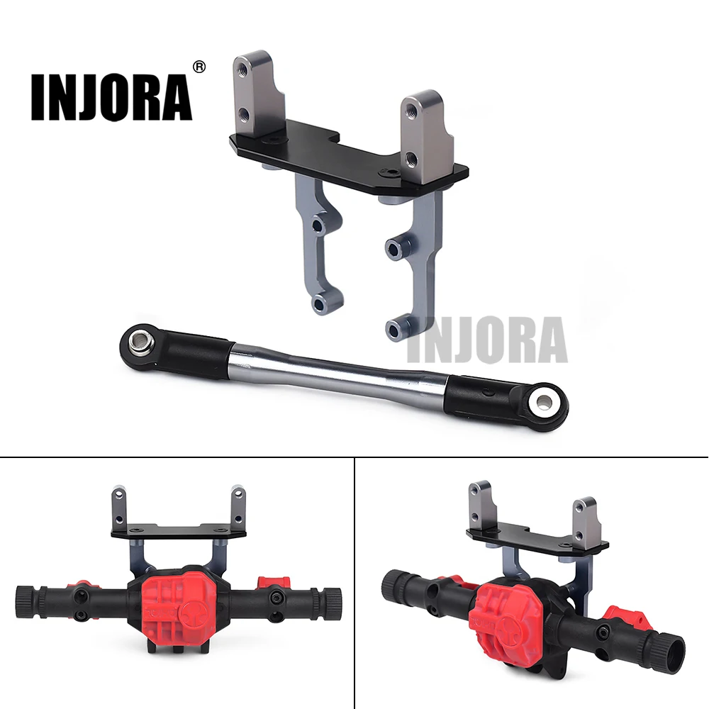 INJORA Metal Axle Servo Mount Stand with Steering Link for 1/10 RC ...