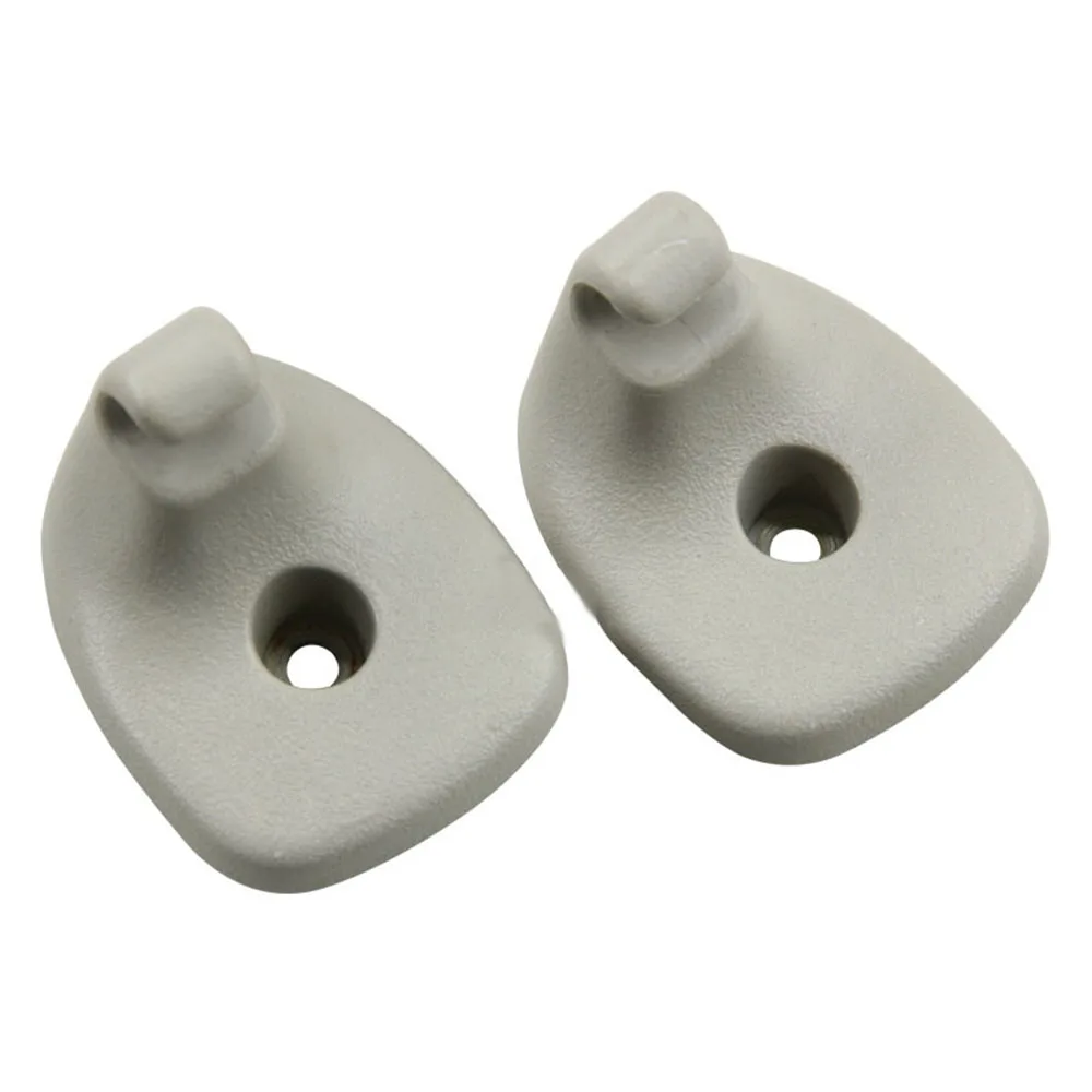2Pcs Car Sun Visor Clip Retainer Hook Bracket Buckle Roof Holder ...