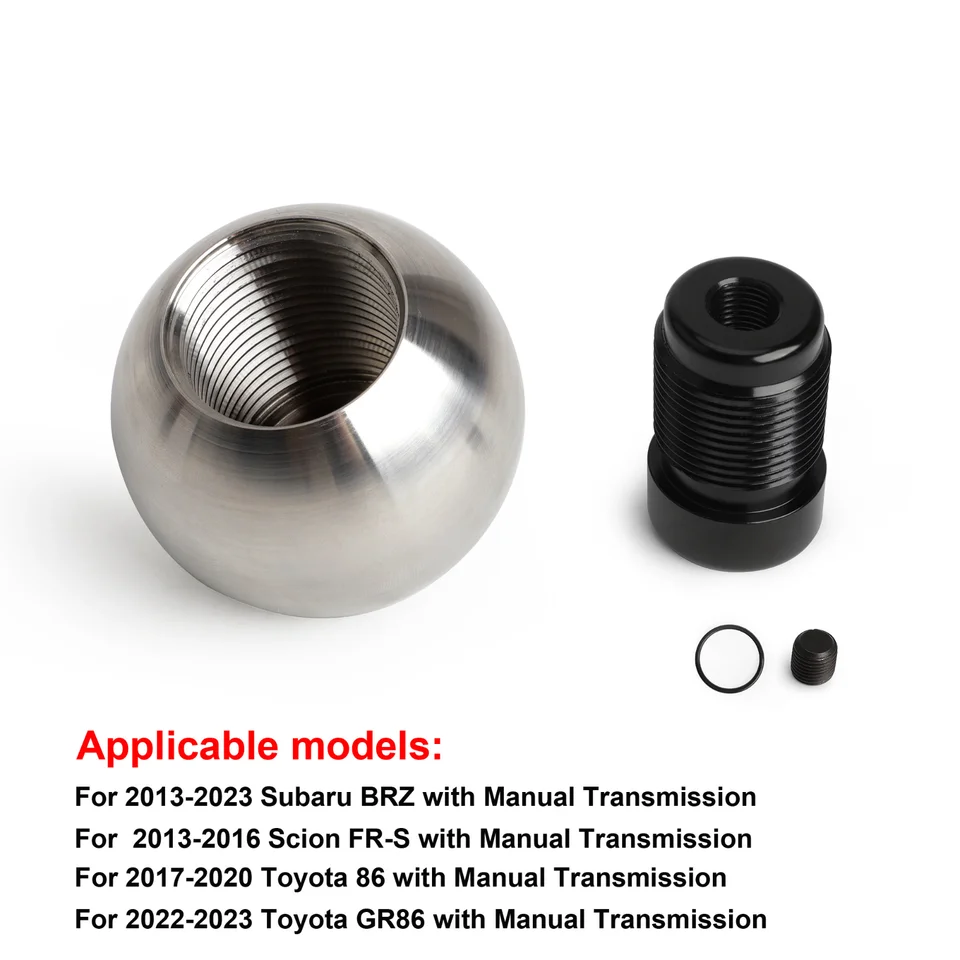 6 Speed Leather Gear Knob Replacement Gr86 Shift Knob - Manual 6-Speed ...