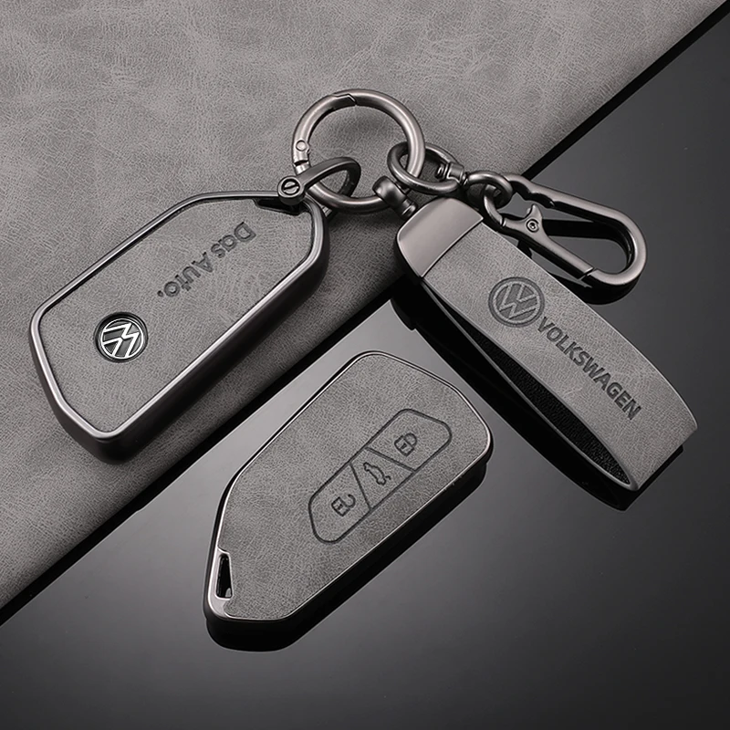 TPU-Leather-Car-Remote-Key-Case-Fob-Cover-Holder-Shell-For-VW ...
