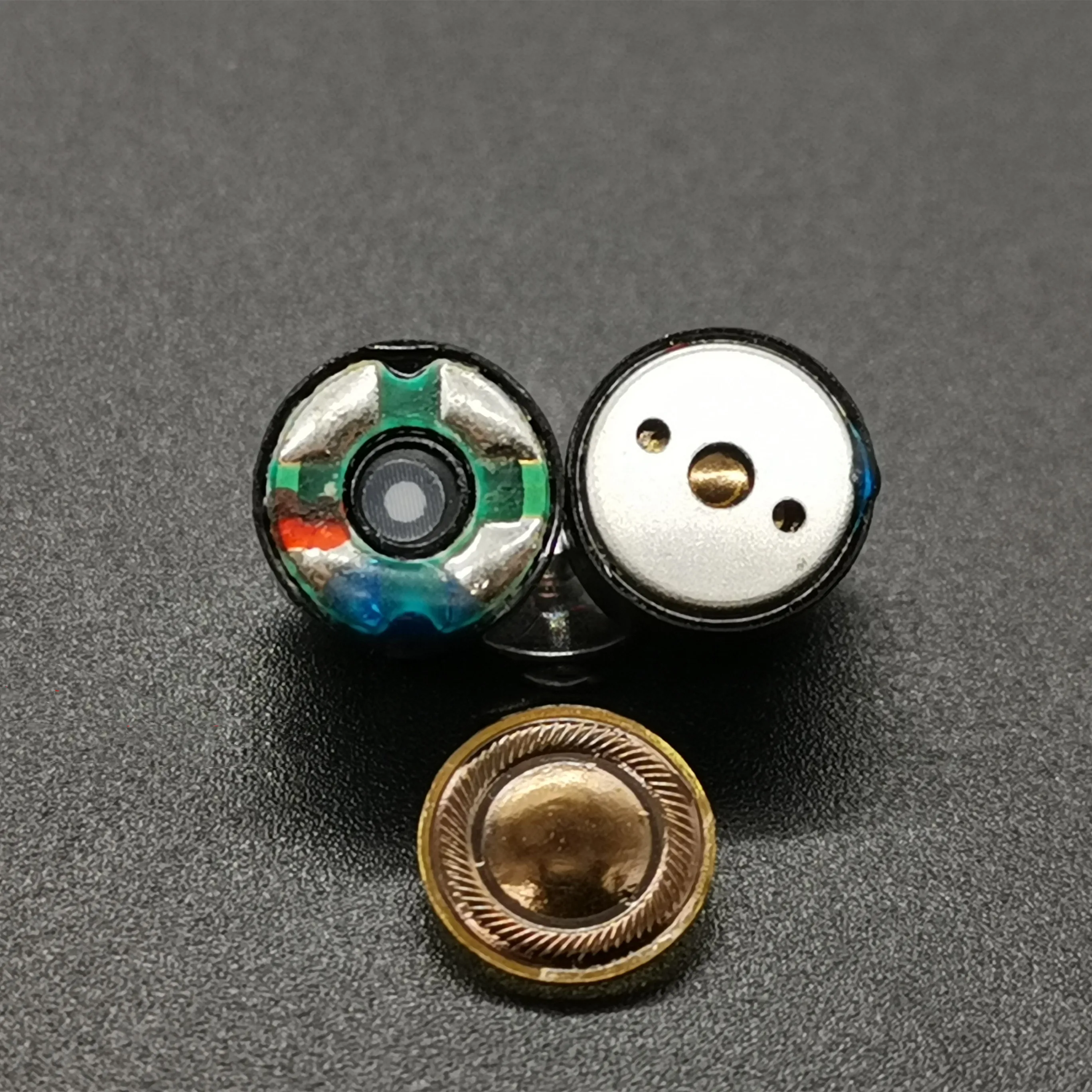 10mm Speaker Unit Dual Magnetic Core + Graphene Diaphragm 32ohms 2pcs ...