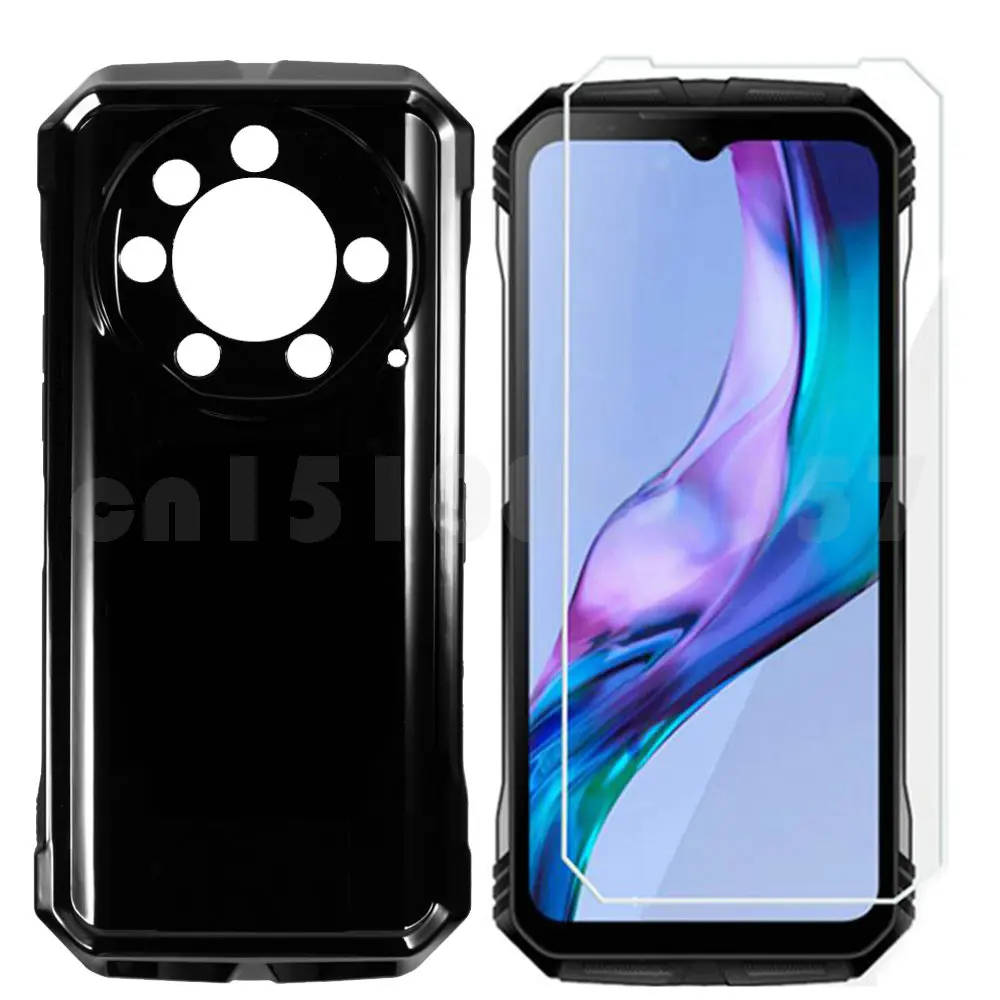 2-in-1-Case-Glass-For-Doogee-S110-Screen-Protector-Glass-On-For-Doogee ...
