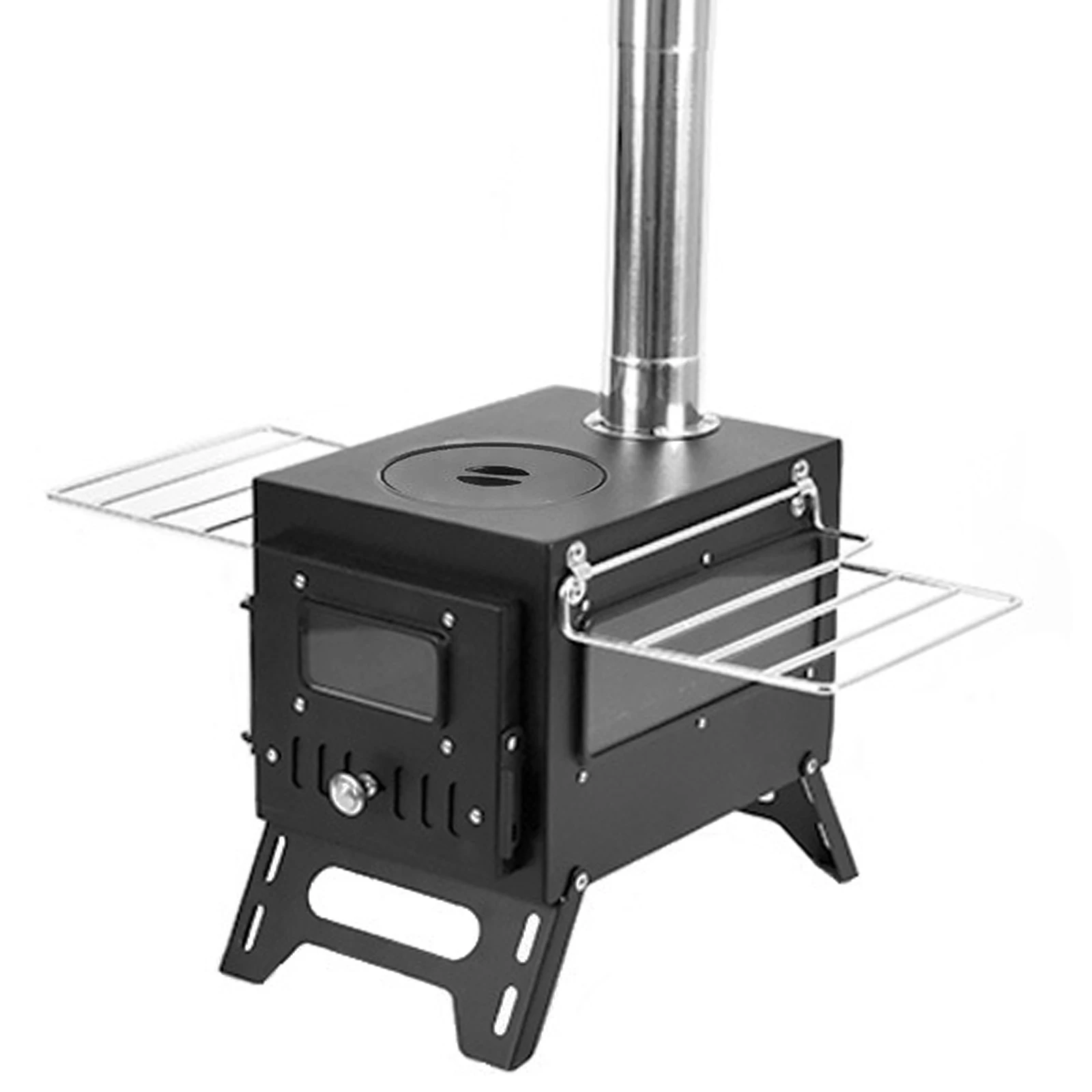 Outdoor-Camping-Wood-burning-Stove-Firewood-Burner-Stainless-Steel ...