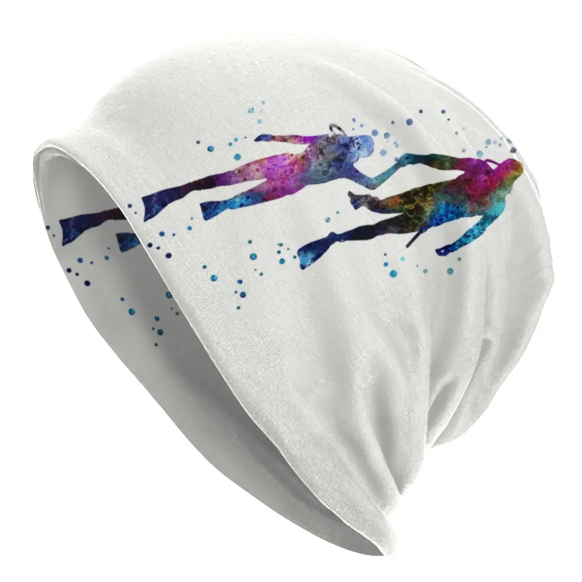 Hip Hop Winter Warm Women Men Knitted Hat Unisex Adult Scuba Diving ...