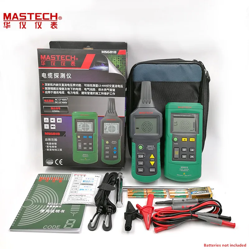 Original-Mastech-MS6818-Portable-Professional-Wire-Cable-Tracker-Metal ...