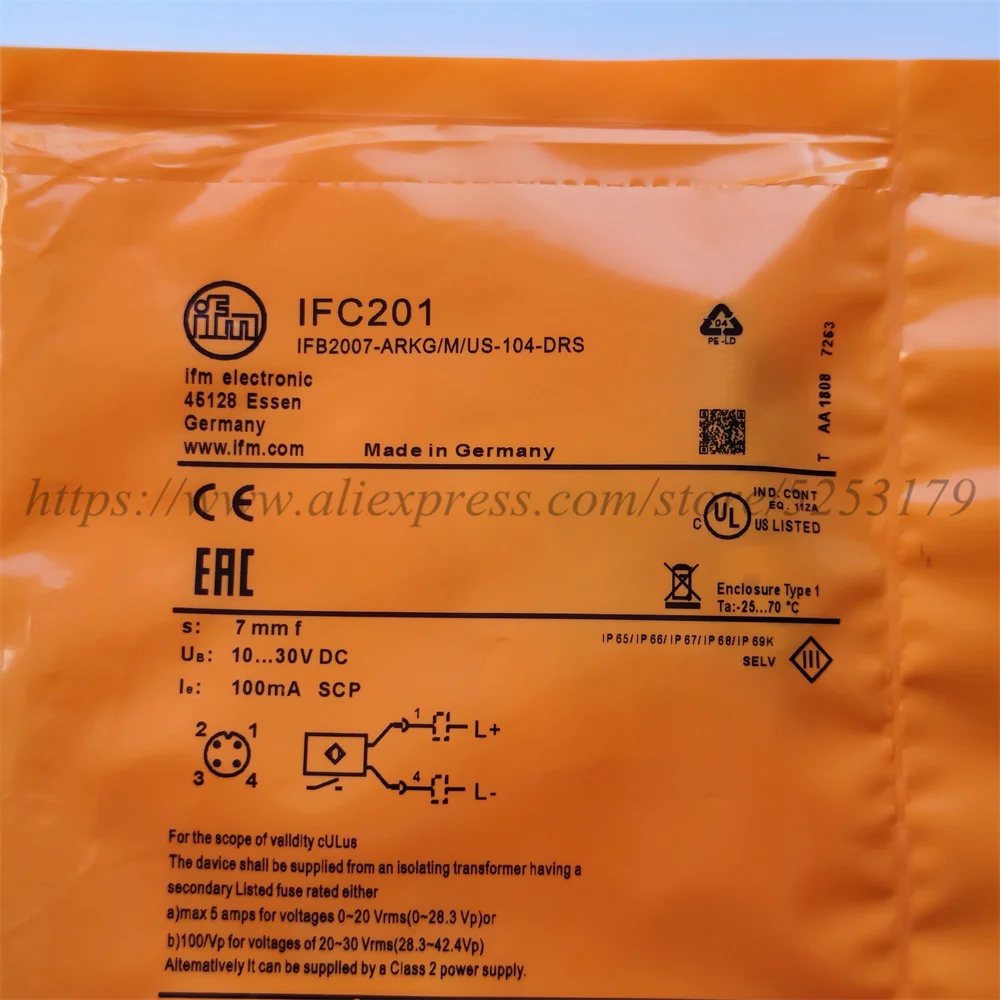 IFC200 IFC201 IFC202 IFC203 IFC204 IFS204 IFS205 IFS212 IFS211 IFM 근접 ...