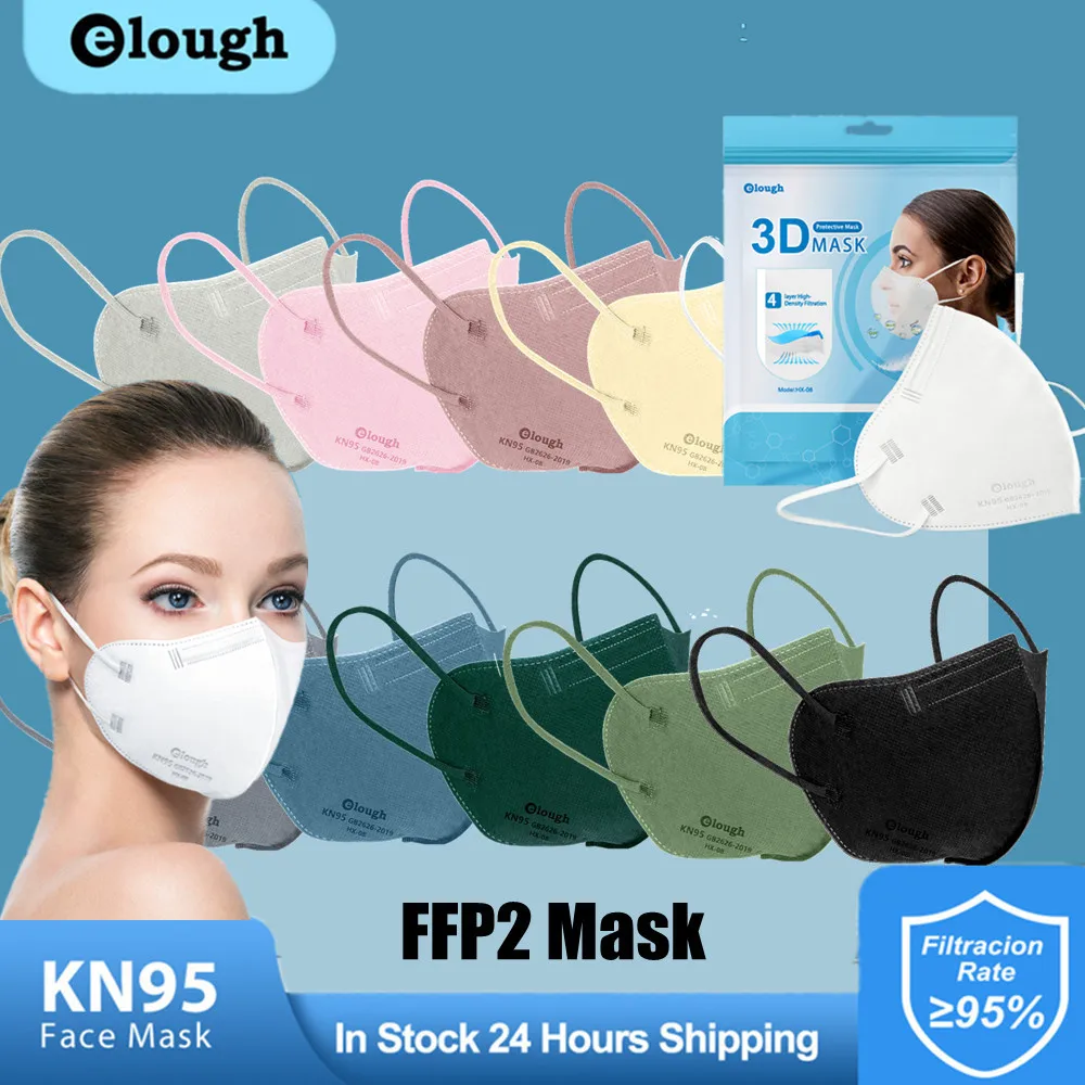 Elough-KN95-Fish-ffp2-mask-Adult-Approved-FFP2-Masks-hygienic ...
