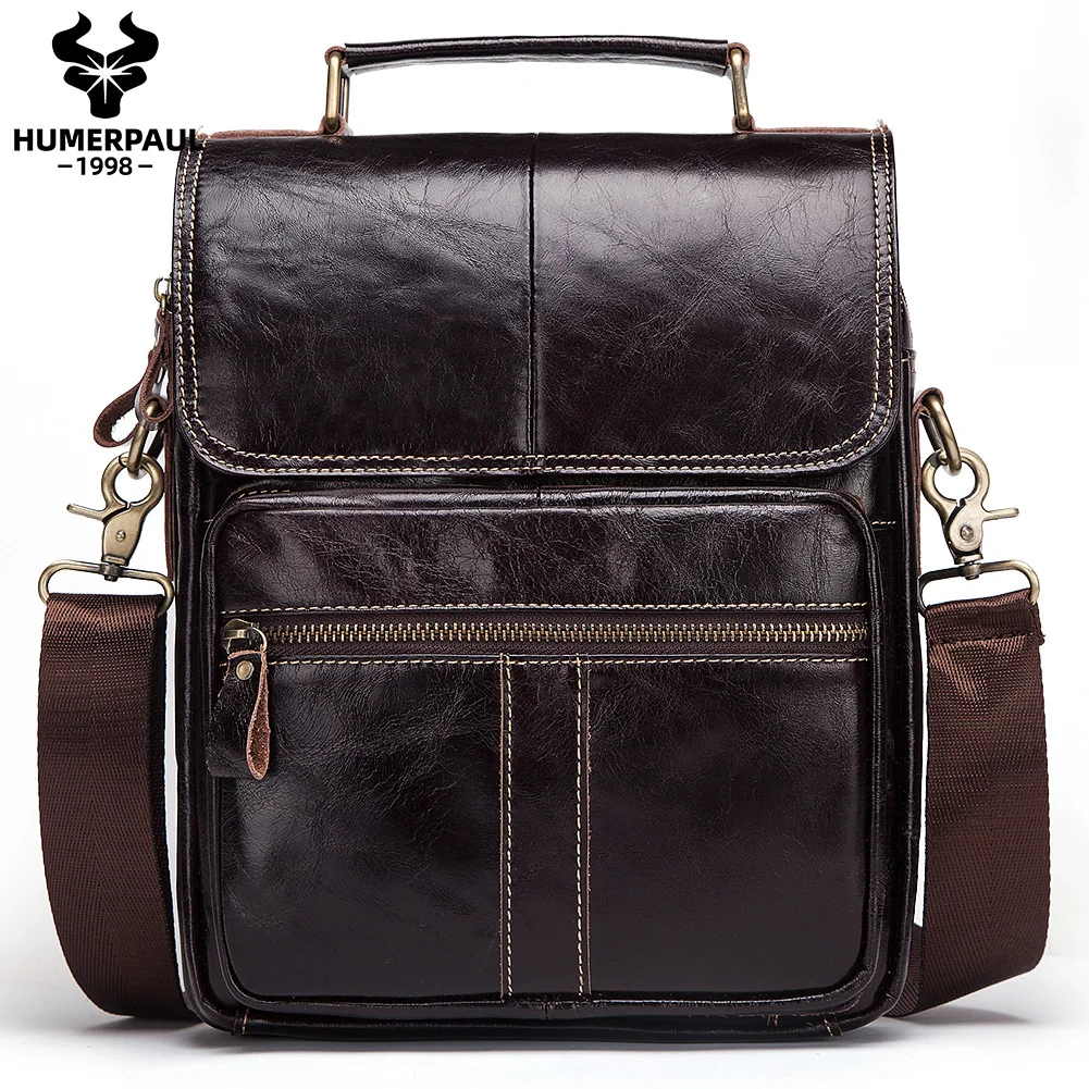 HUMERPAUL-Bags-for-Men-Genuine-Leather-Shoulder-Bag-Retro-Handbag ...