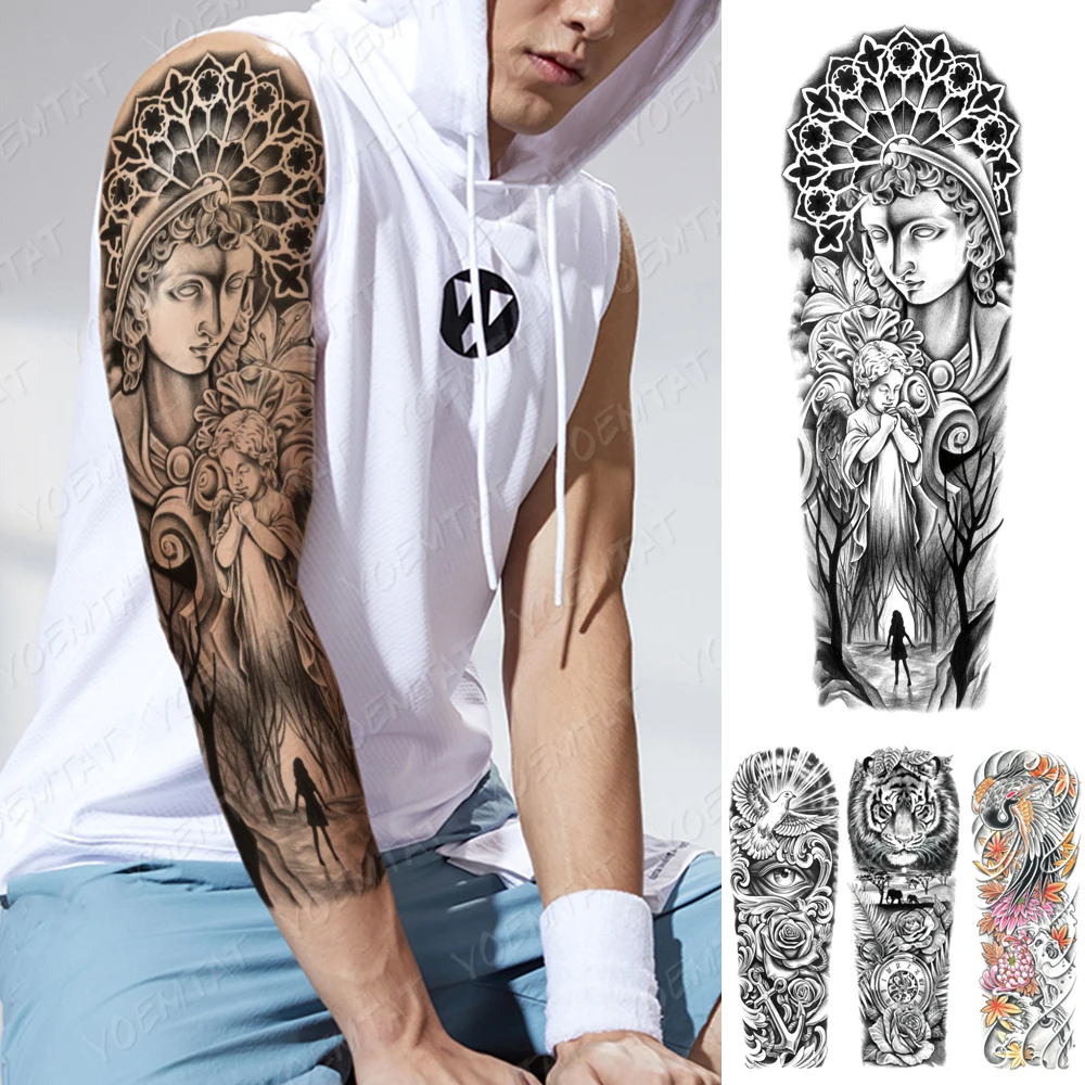 Praying Angel Tattoo Arm