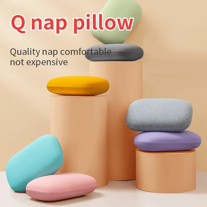 Nap-Pillow-Office-Nap-Small-Pillow-Memory-Cotton-Portable-Small-Size ...