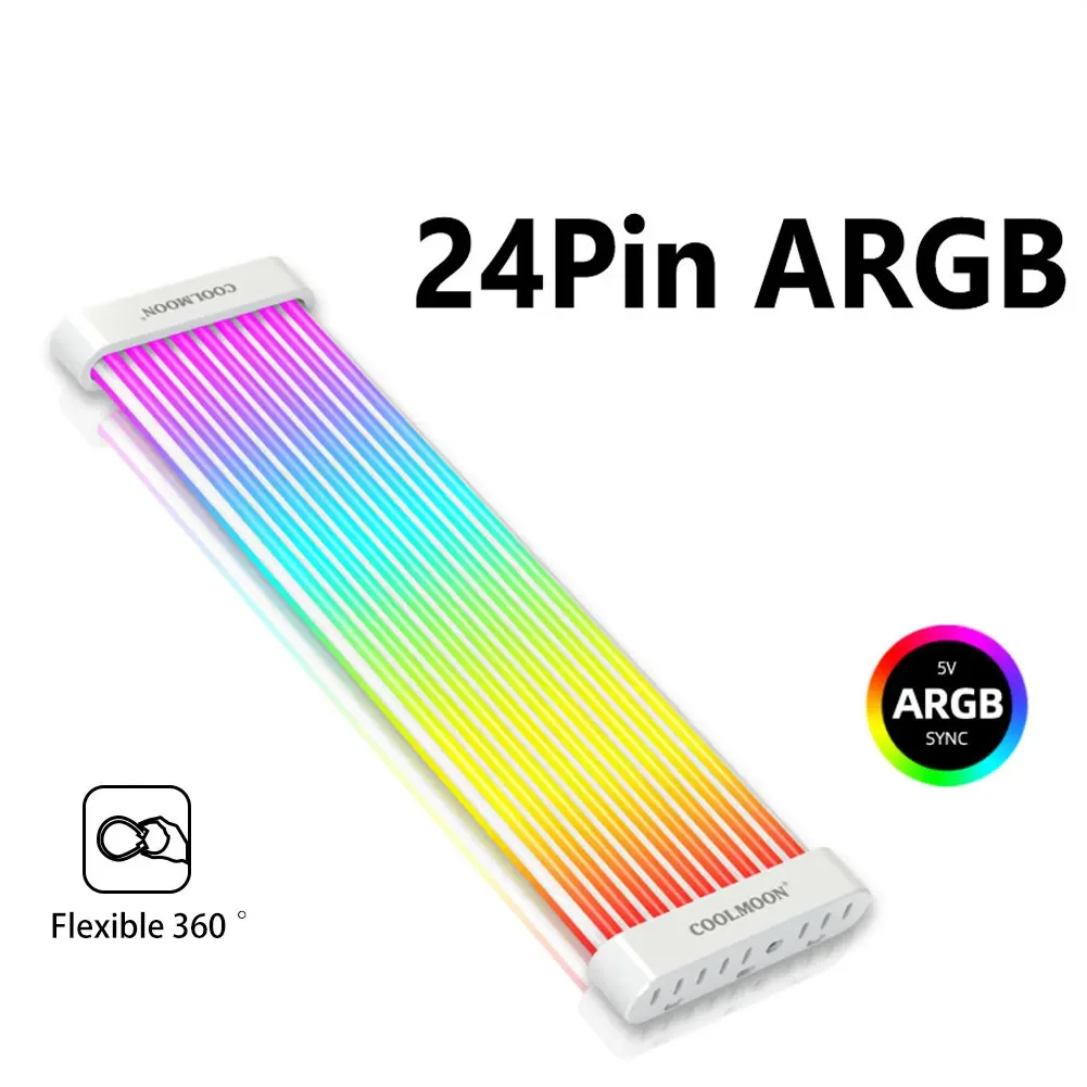 For-ARGB-PC-Light-Strip-Fits-8PIN-24PIN-Colorful-Atmosphere-Light-Sync ...