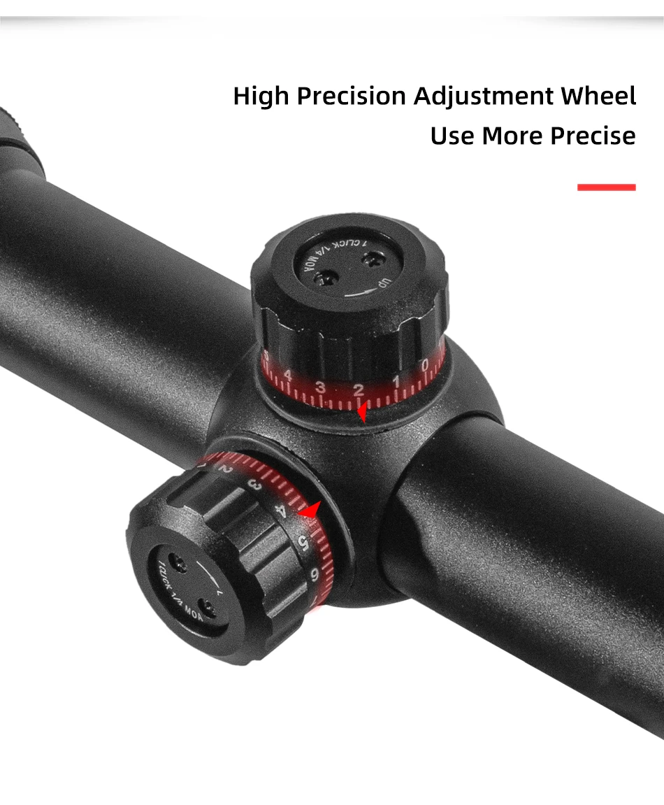 DIANA AOE 4.5-18X50 Riflescope Adjustable Green Red Dot Cross Sight ...
