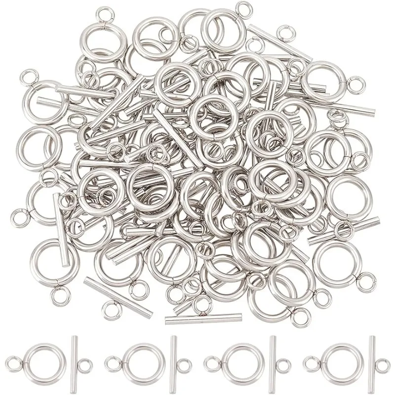 50-Sets-304-Stainless-Steel-Ring-Toggle-Clasps-IQ-Toggle-Clasps-Tbar ...