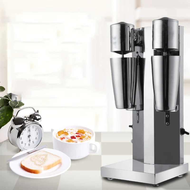 Small Commercial Milk-Tea Mixer Stainless Steel Milk Shake Machine ...