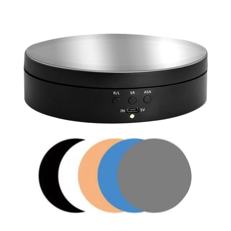 360-Degree-Electric-Rotating-Display-Stand-Shop-Round-Display-Turntable ...