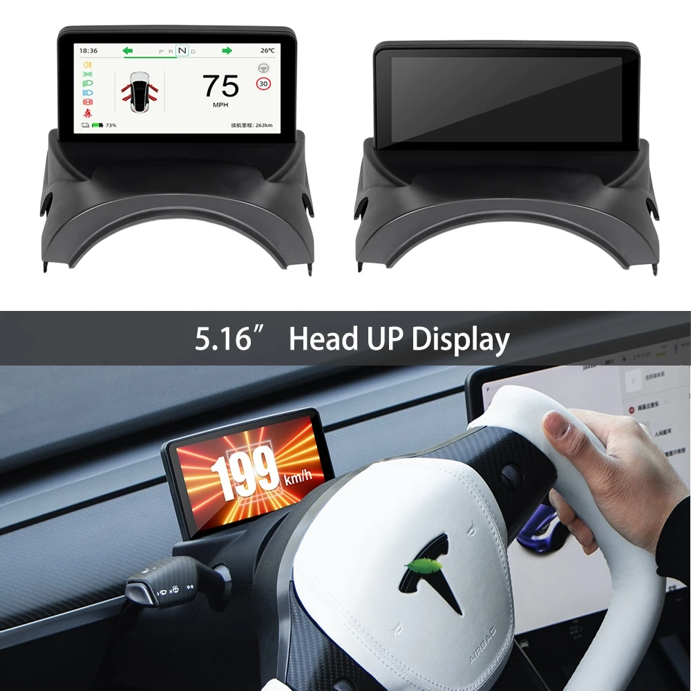 Model 3/Y New 5.16" Screen Instrument Cluster Display For Tesla Model 3 ...