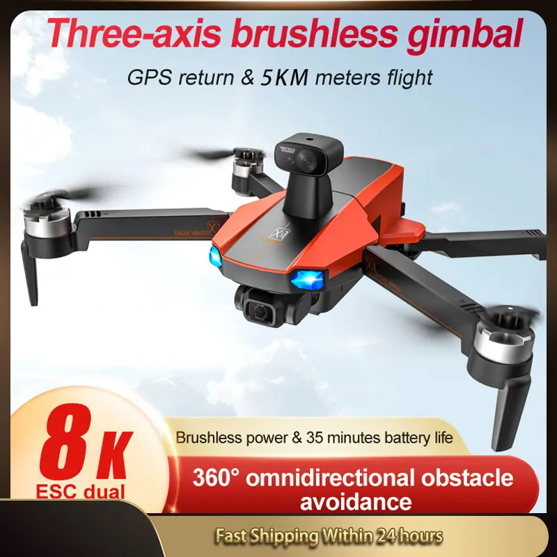 Dron con cámara profesional de 5000m, cuadricóptero de Control remoto ...