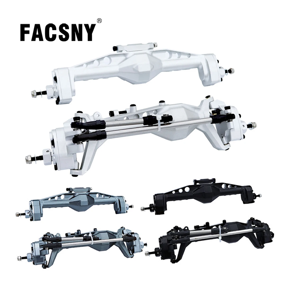 CNC Aluminum Front and Rear Portal Axle Adjustable Upper Link Mounts ...