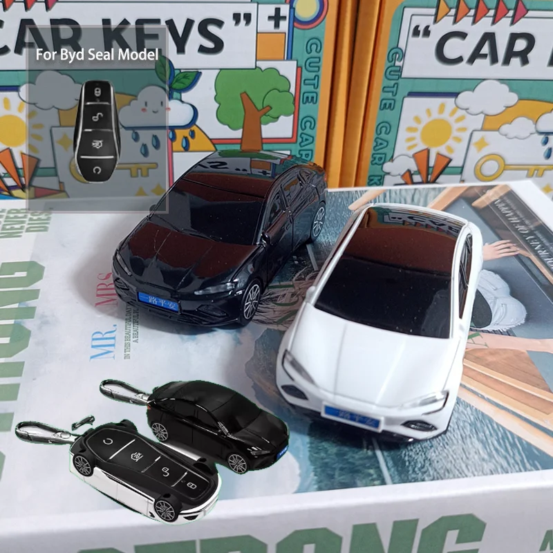 For Byd Seal Car Model Key Case for BYD Han Ev Tang Dm Qin PLUS Song ...