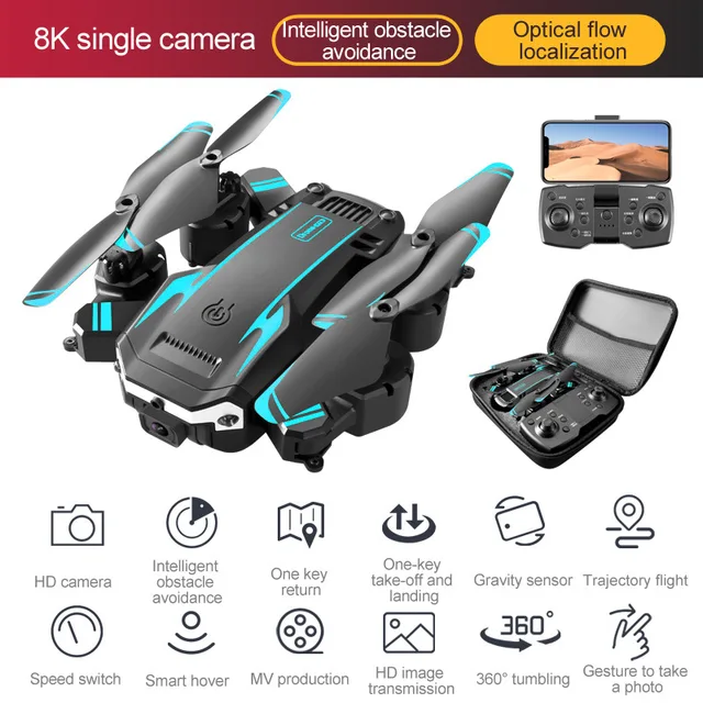 New G6 Aerial Drone 8K S6 HD Camera GPS Obstacle Avoidance Q6 RC ...