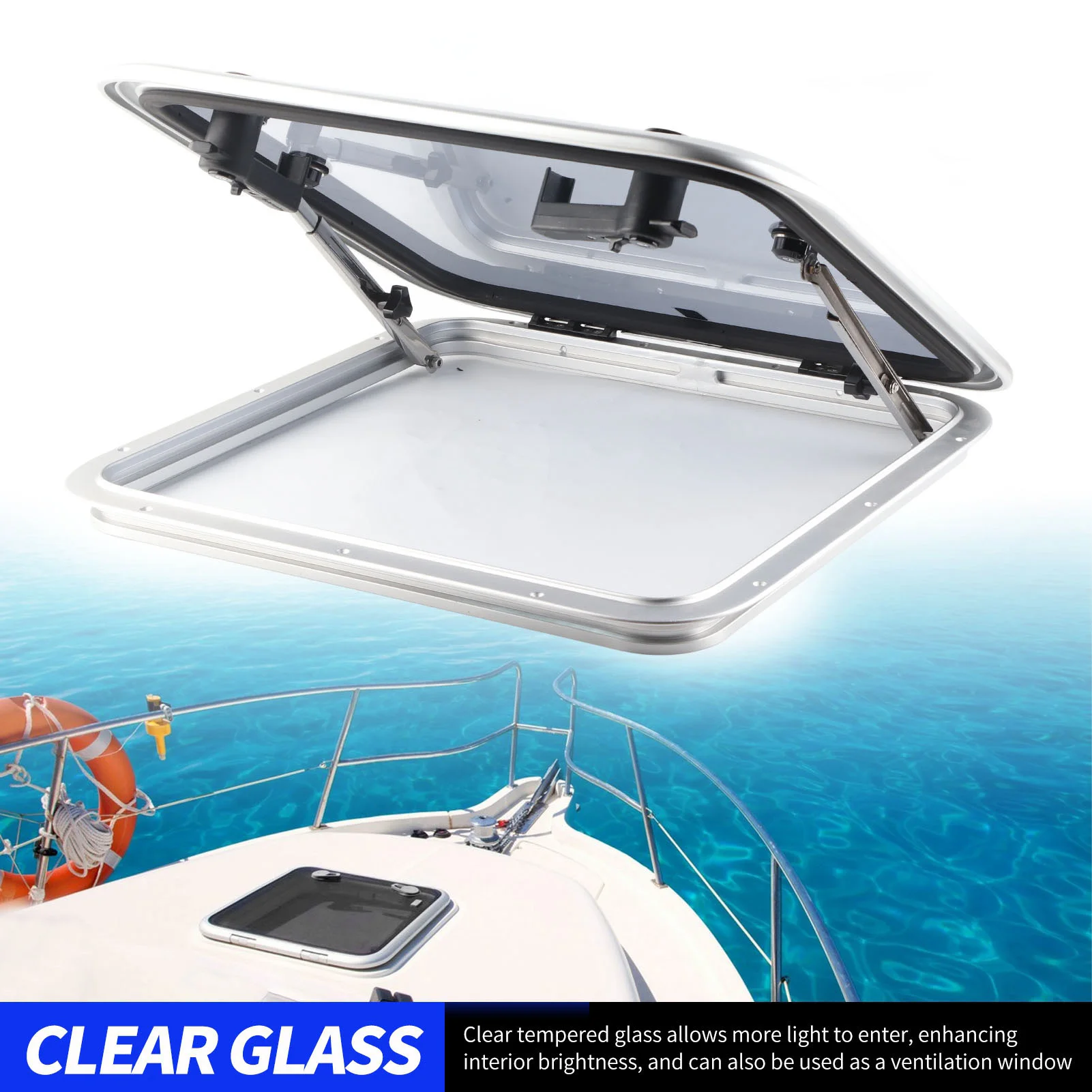 New-Boat-Porthole-Window-Heavy-Duty-External-Push-Type-Waterproof ...
