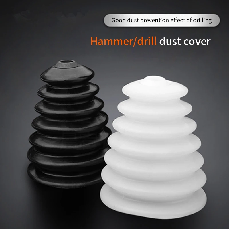 Electric-Drill-Dust-Cover-Rubber-Impact-Hammer-Drill-Dust-Collector ...
