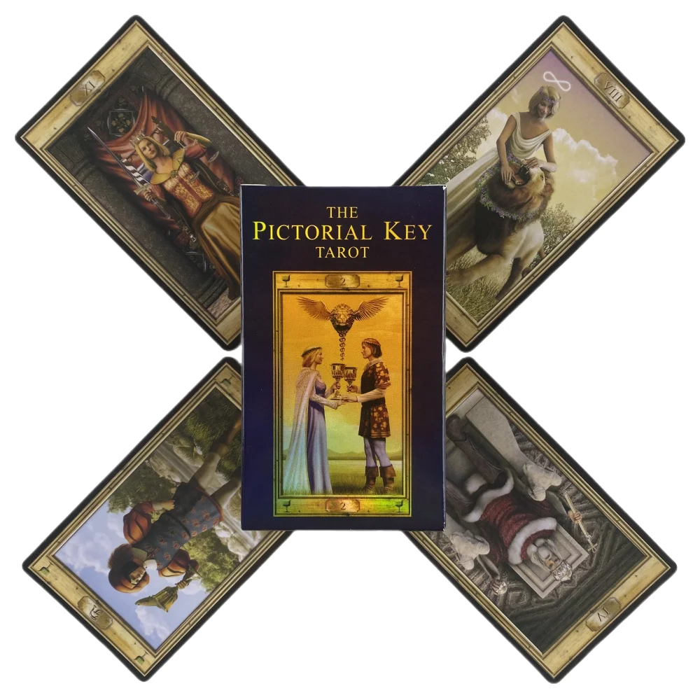 The-Pictorial-Key-Tarot-Cards-A-78-Oracle-English-Visions-Divination ...