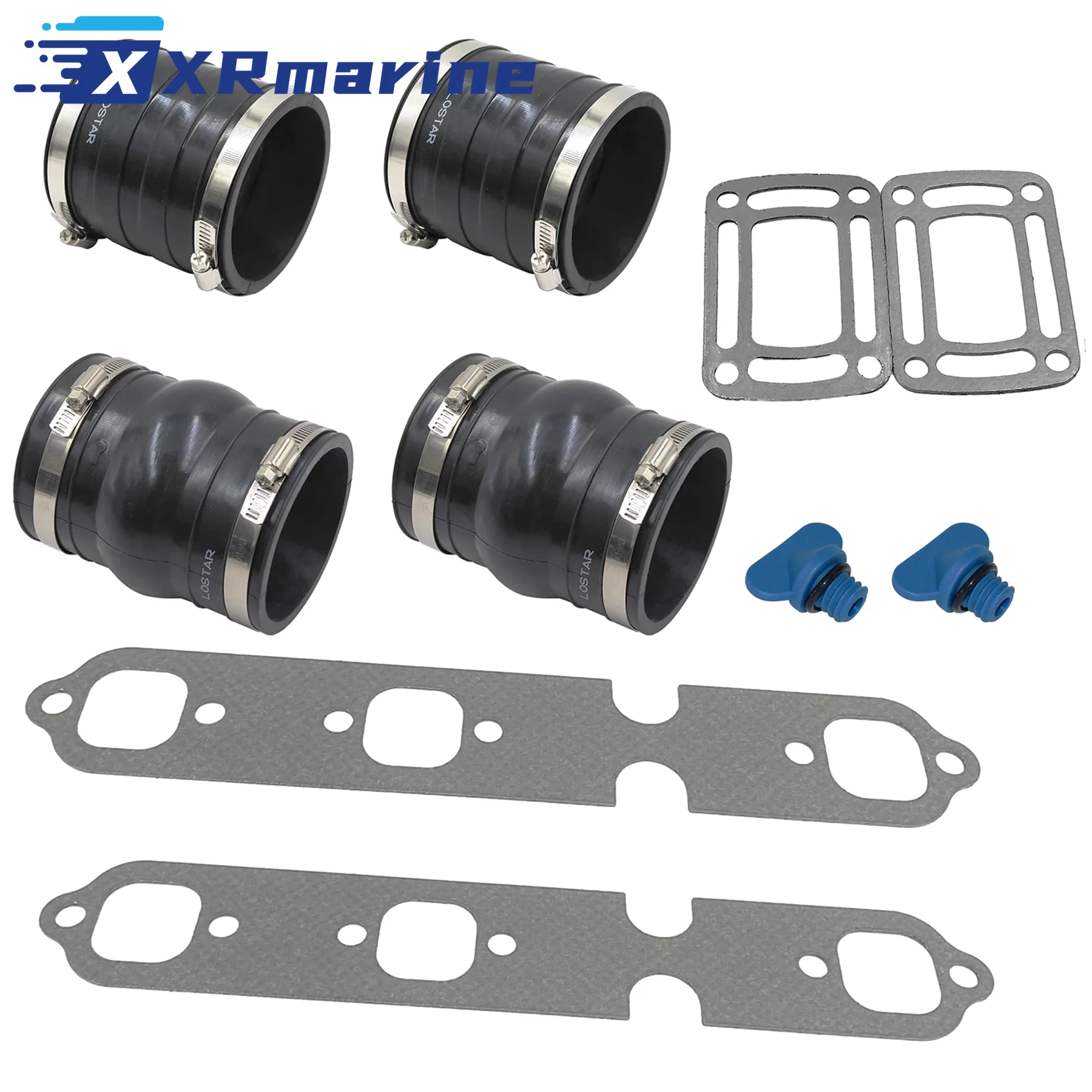 Exhaust Manifold Bellows Kit 3852696 3852741 3853412 351325 For Volvo ...