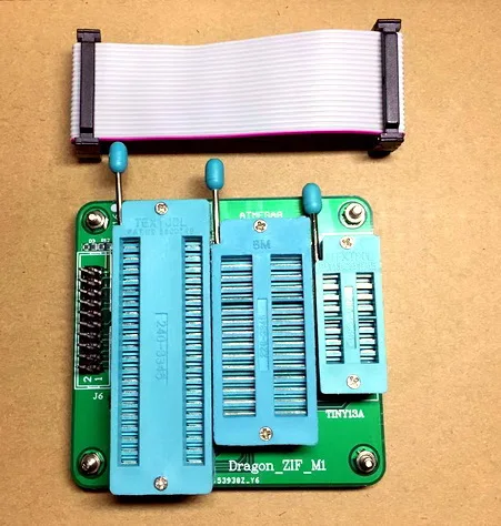 AVR-Dragon-Interface-Board-High-Voltage-Programming-Adapter-Board-High ...