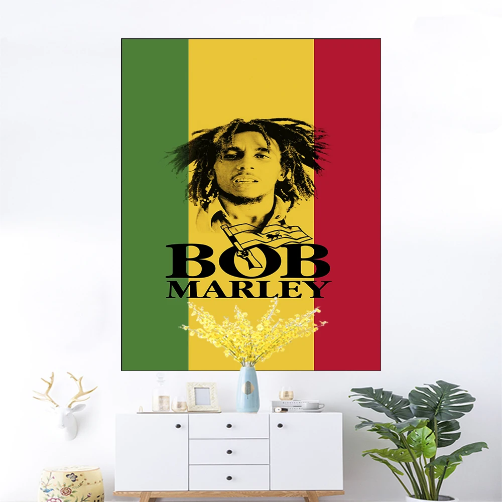 Simsant-Rasta-Rastafarian-Tapestry-Lion-Head-Marley-Bob-Tapestry-Wall ...