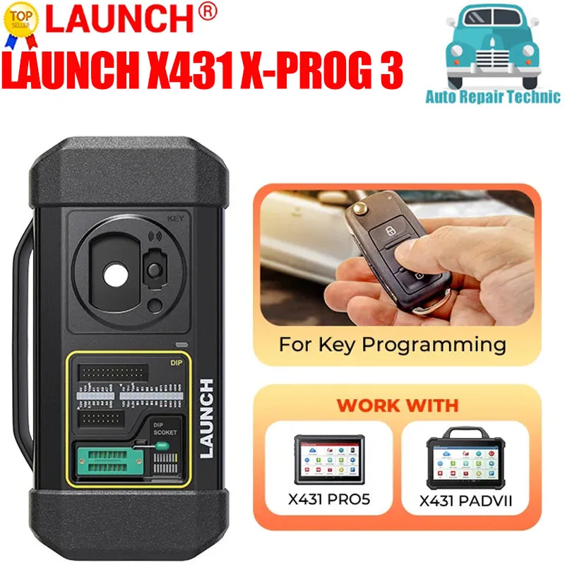 Launch X431 X Prog 3 Key Programming Immobilizer Programmer Car Key Programmer Tool Xprog3 For