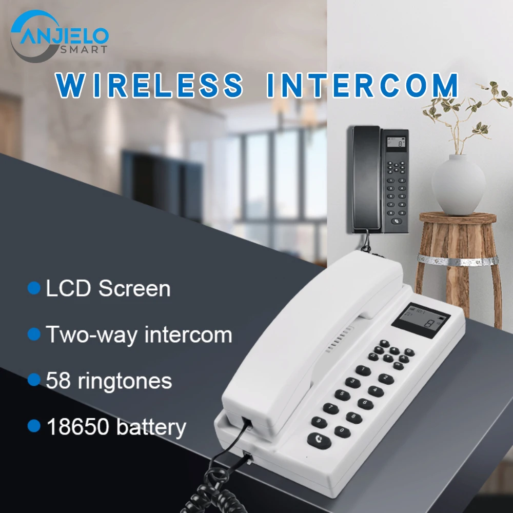 Intercomunicador-de-Audio-inal-mbrico-para-tel-fono-interfono-extensible-de-largo-alcance-para ...