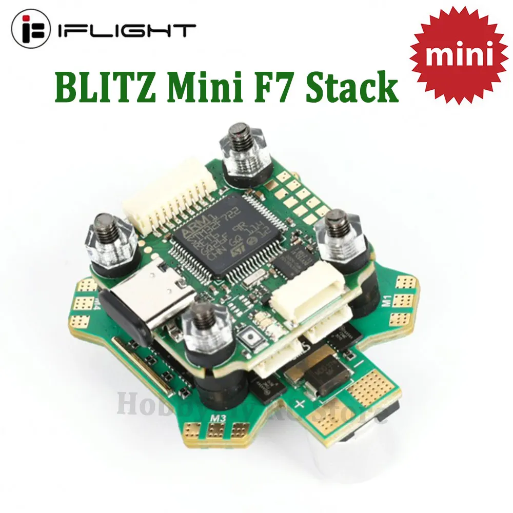 IFlight BLITZ 미니 F7 스택, FPV 레이싱 드론용, BLITZ 미니 F7 V1.1 비행 컨트롤러, BLITZ 미니 ...
