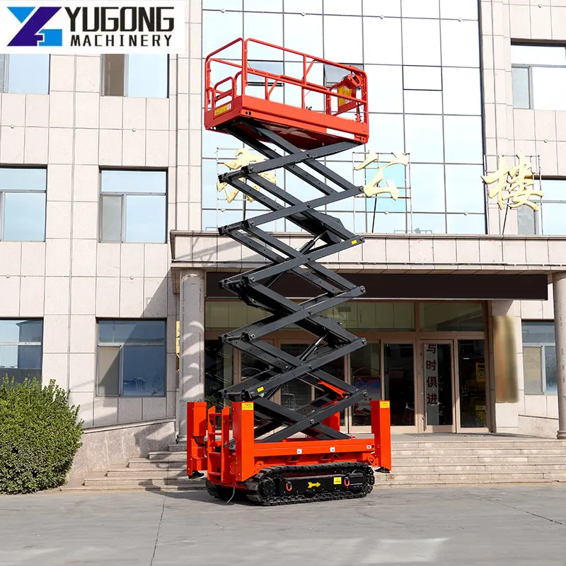 YG-Hydraulic-Outdoor-Construction-Scissors-Lift-Platform-Small-Platform ...