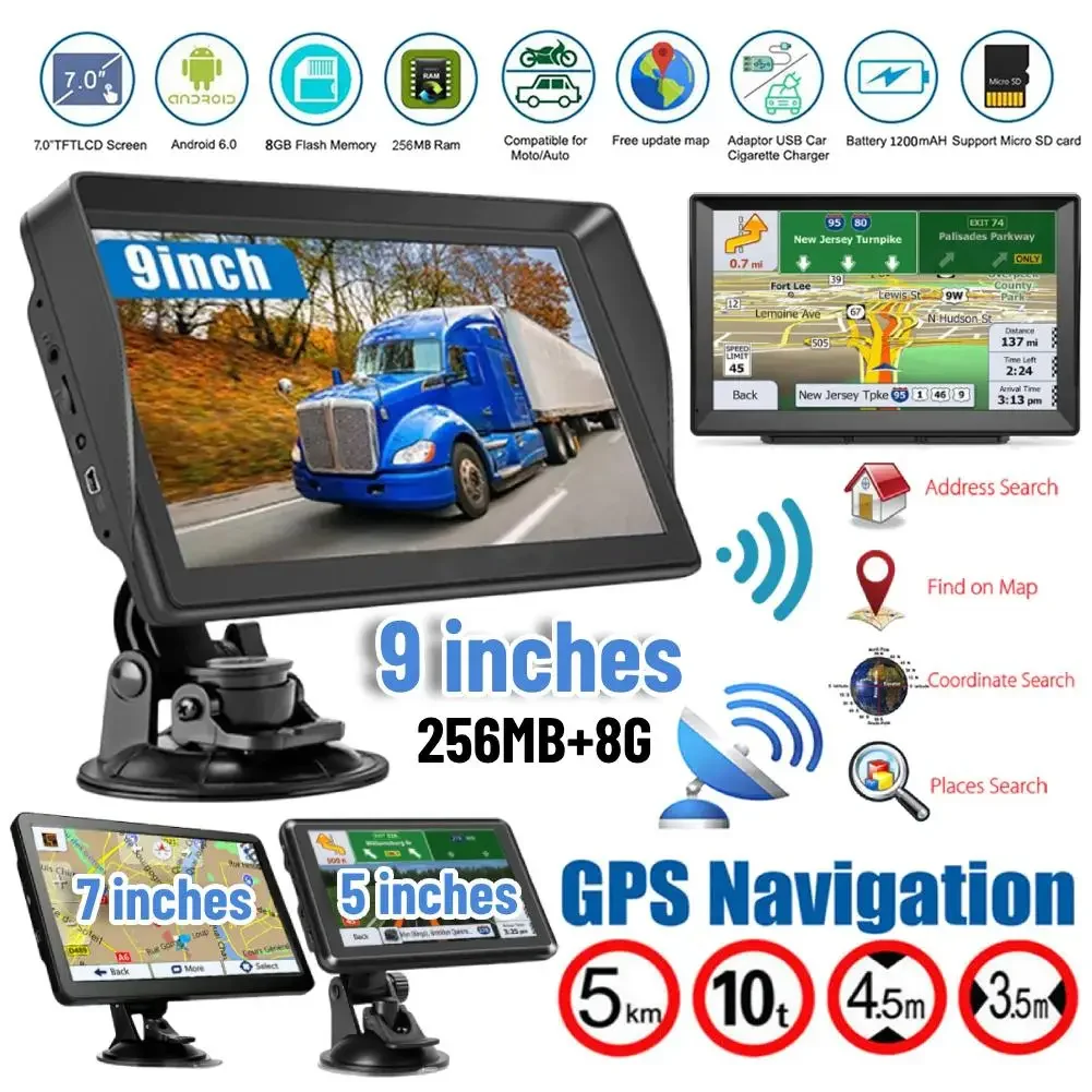 9-Inch-Car-GPS-Navigation-FM-Transmitter-Portable-Navigator-Built-in ...
