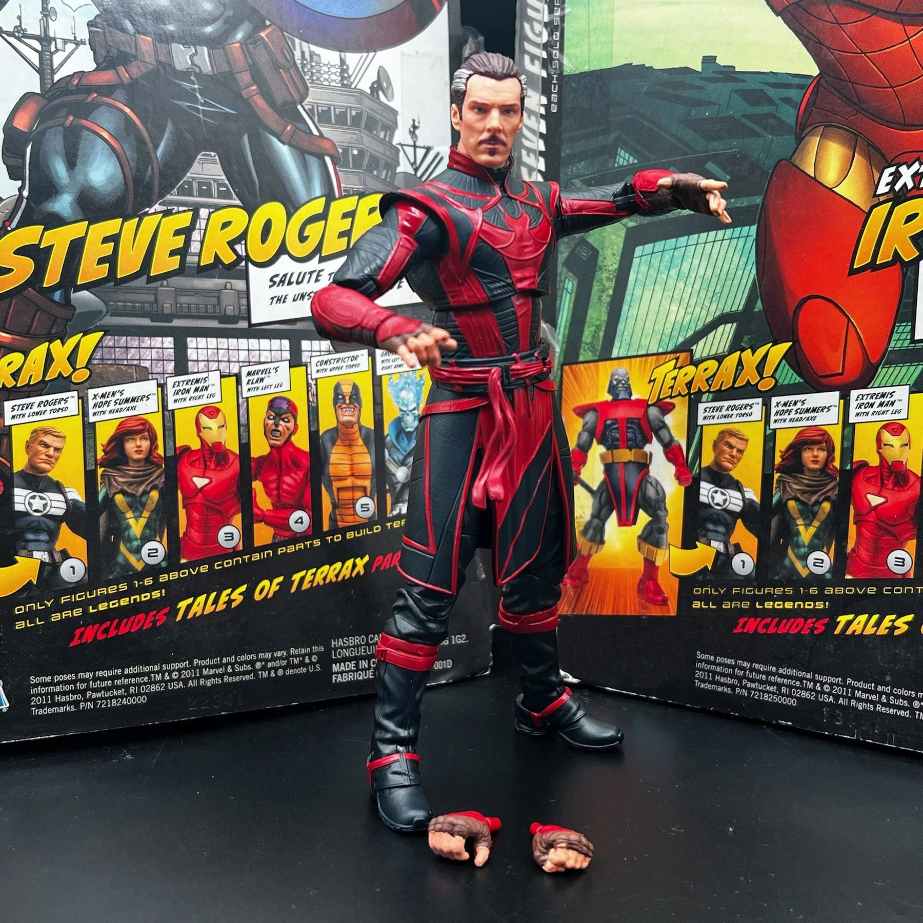 Marvel Legends Defender Dr Strange Incomplete No Sling Ring Portal ...