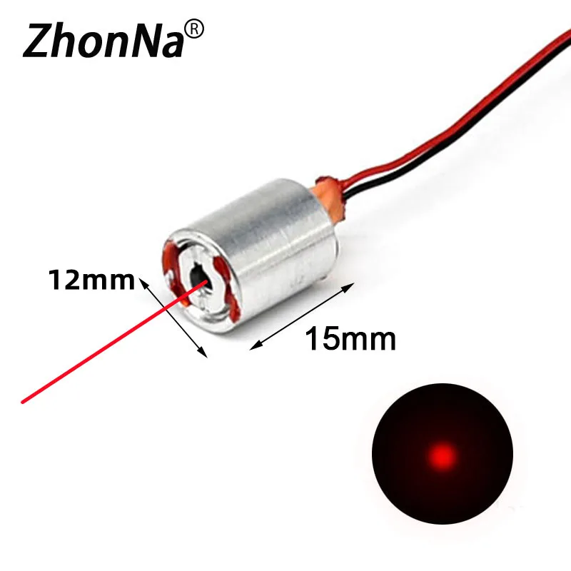Red-Single-Point-LaserModule660nm100mW-Lawn-Lights-Stage-Lights-Laser ...
