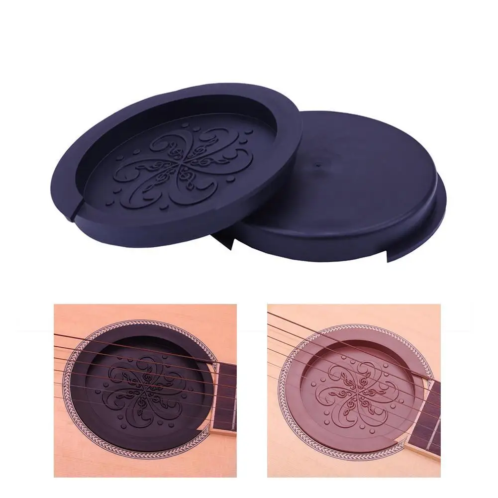 Silicone-Acoustic-Guitar-Soundhole-Cover-Weak-Sound-Buffer-Plug ...