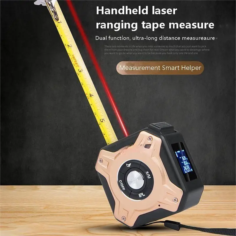 Laser Distance Meter Measuring Laser Tape Measure Digital Laser ...