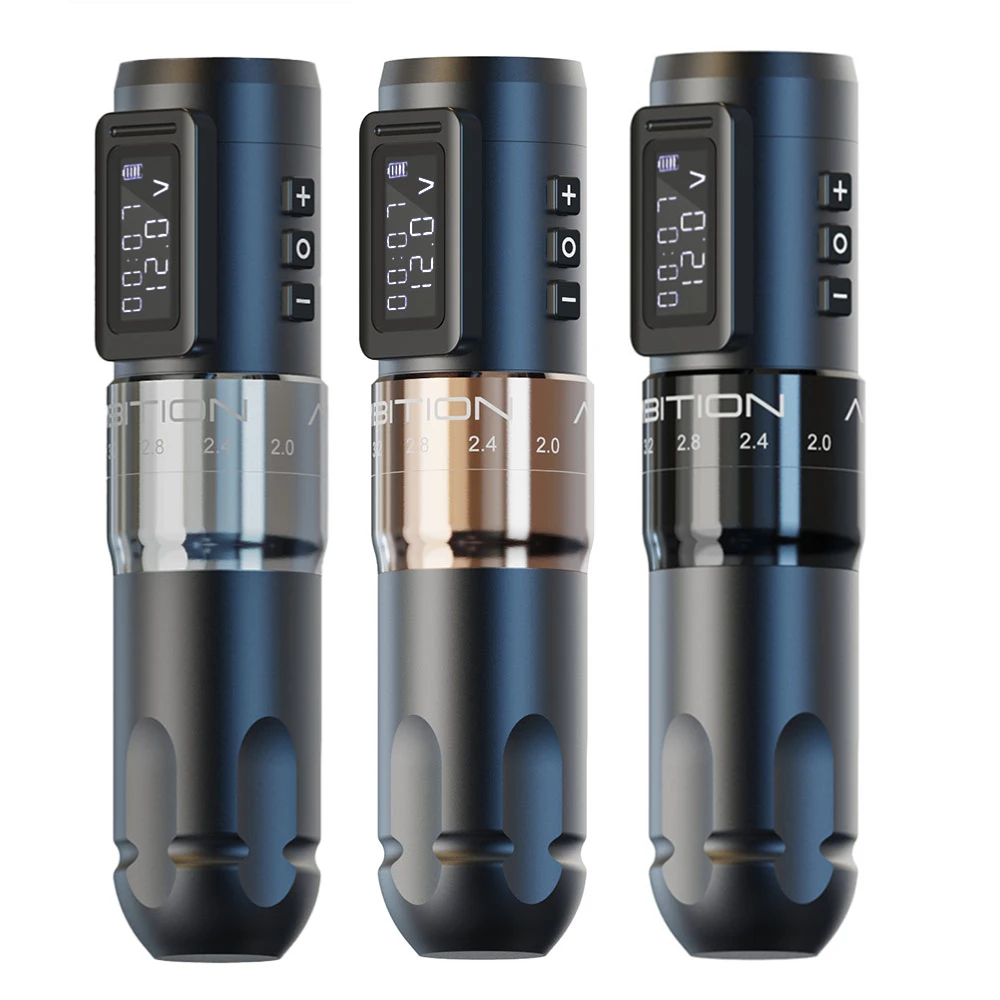 AMBITION MARS Wireless Tattoo Machine Pen With Rechargeable Battery ...