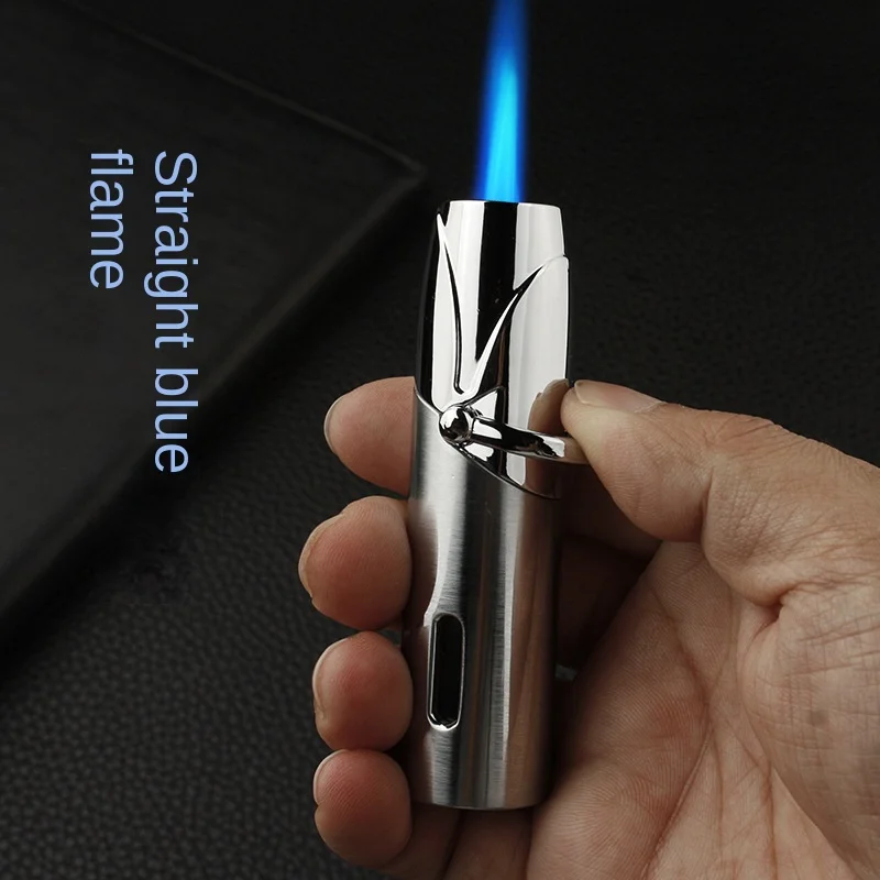Metal-Gas-Lighters-Windproof-Portable-Cigar-Cigarette-Lighter-Jet-Torch ...