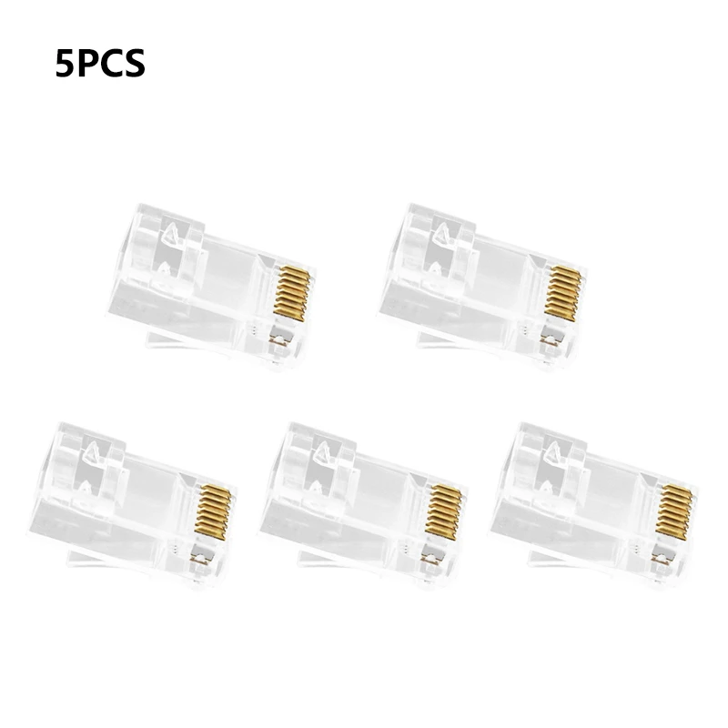 100pcs CAT6 UTP Keystone Jack Ethernet Network Module RJ45 Connector ...