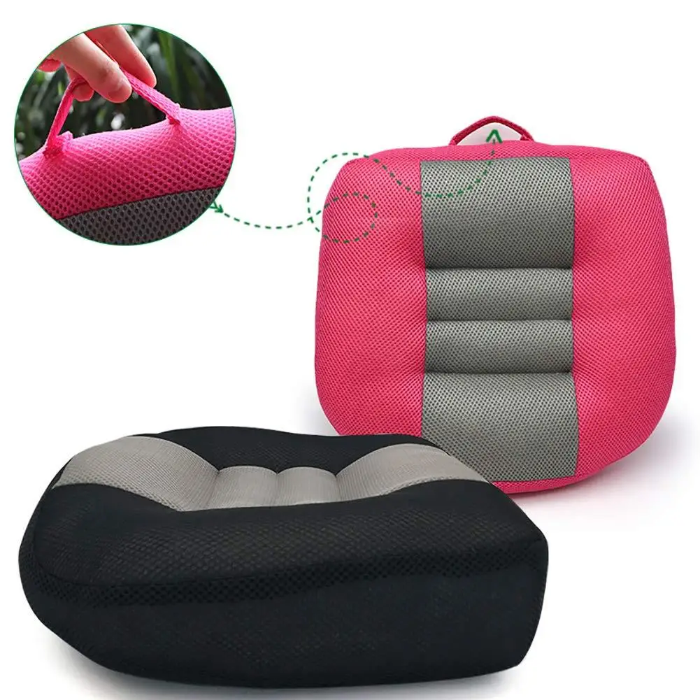Car Seat Cushion Heightening Height Boost Mat Portable Breathable ...