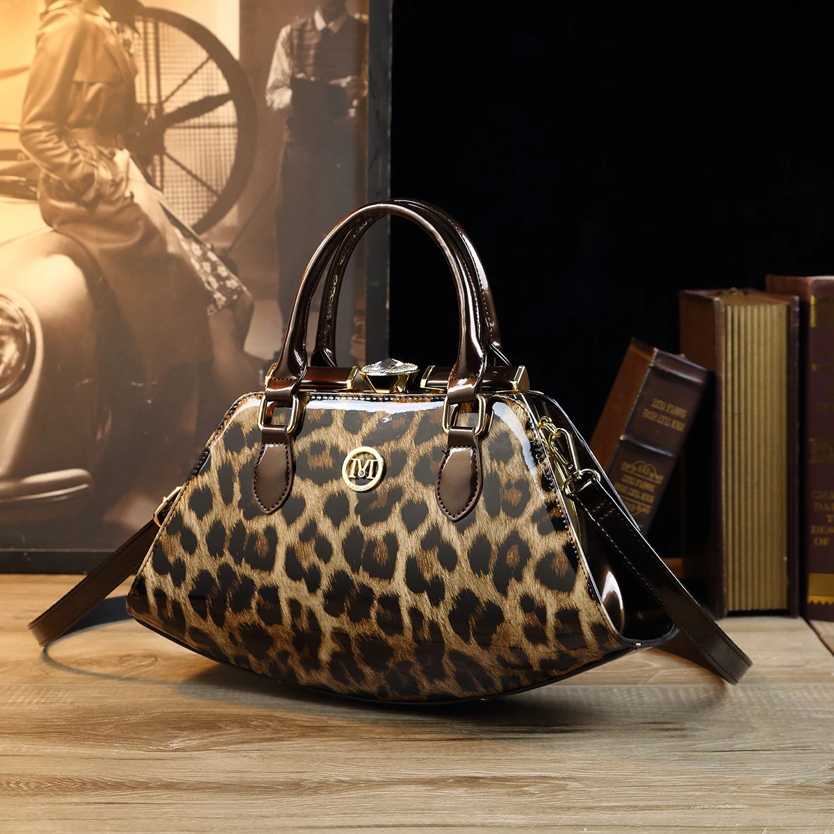 Luxury-Designer-Shoulder-Bag-Women-Phone-Pocket-Leopard-Pattern ...
