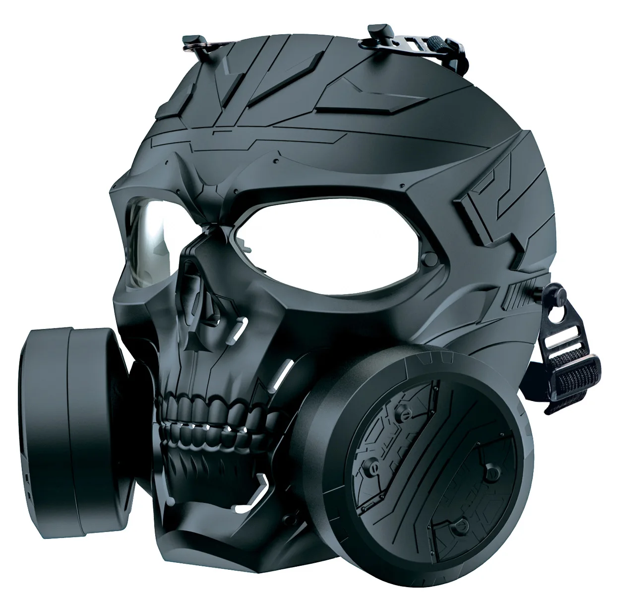 Clear Dramatical Gas Mask
